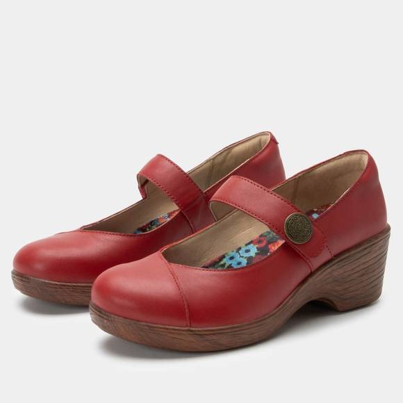 Alegria | Shoes | New Alegria Womens Sofi Shoes In Red | Poshmark